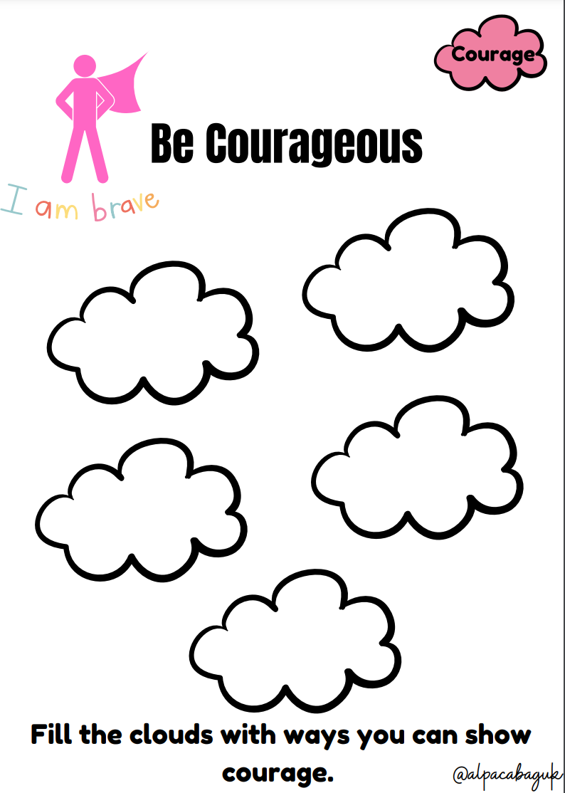 Be Courageous Character Building Resource Download – Raindrops Of ...