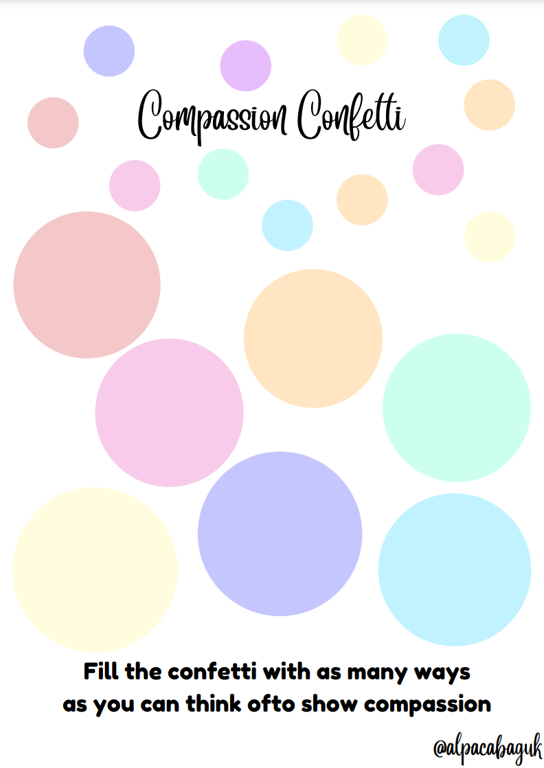Compassion Confetti Character Building Download – Raindrops Of Regulation